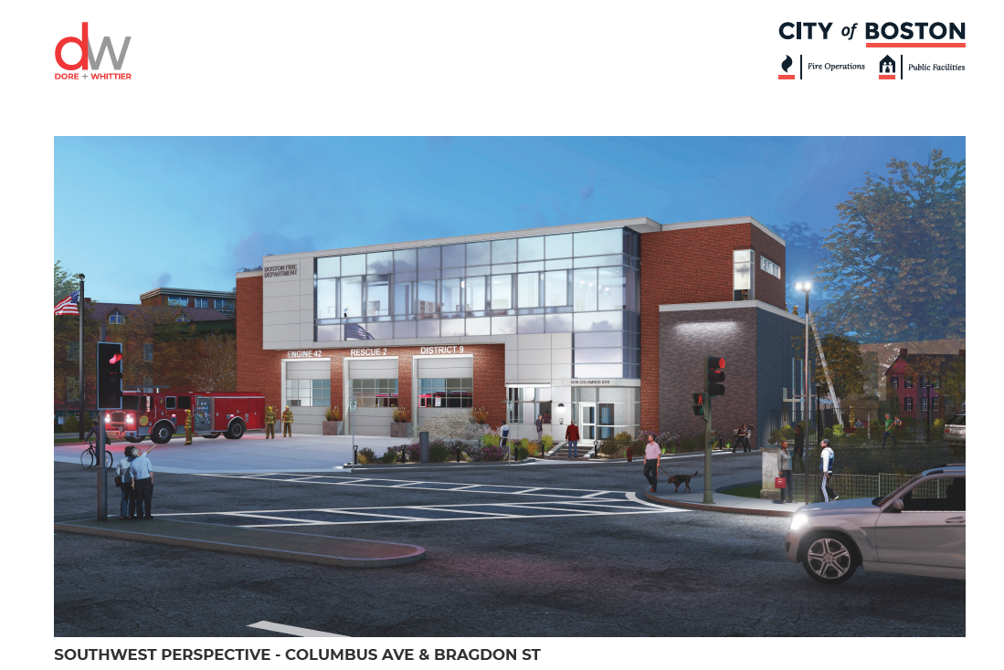 Boston Engine 42 Groundbreaking – Dore + Whittier