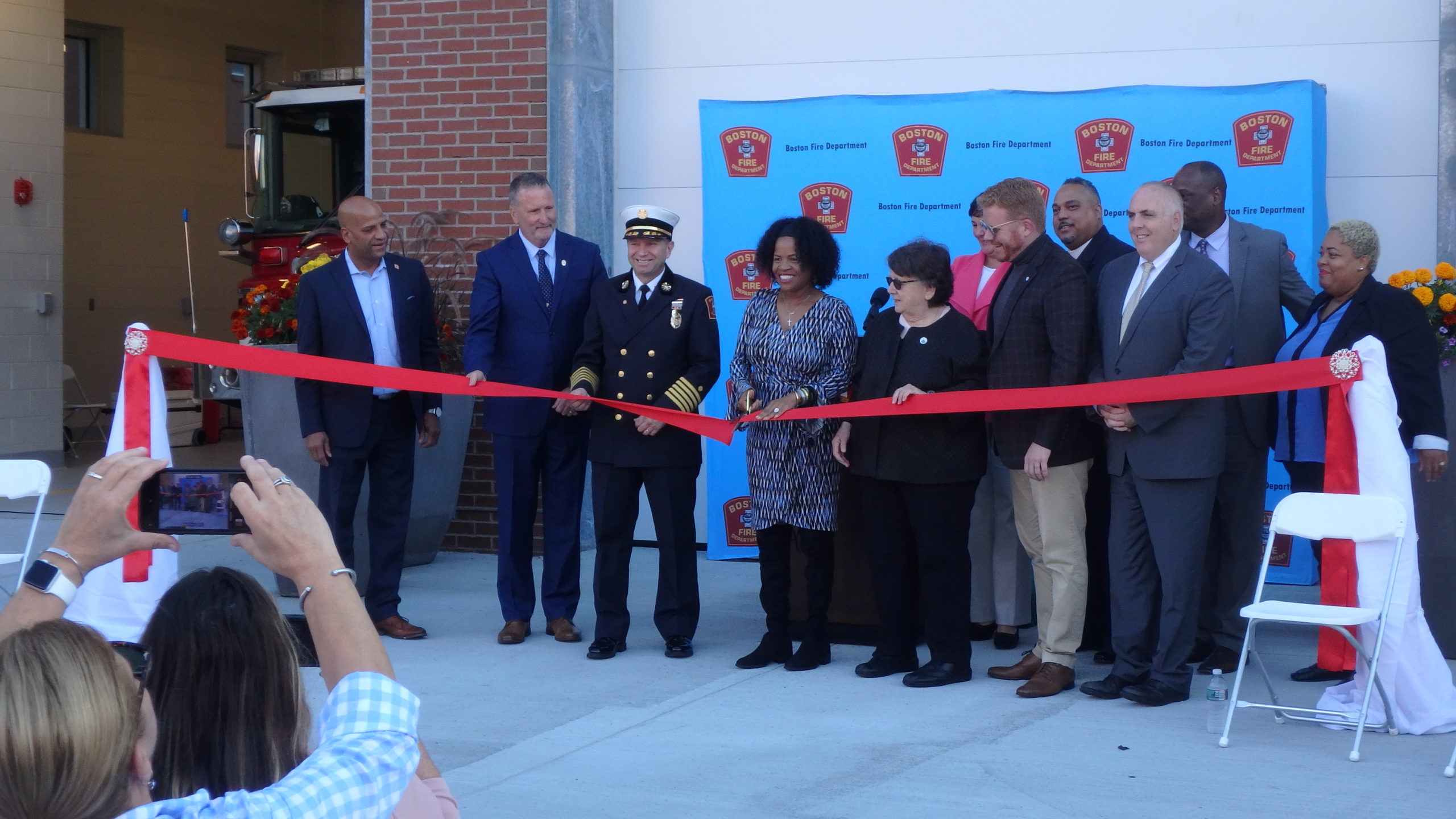Mayor Janey, Boston Fire Commissioner Dempsey Cut Ribbon on New ...